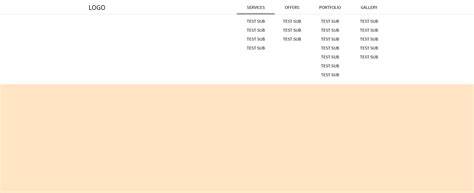 [html css js] 반응형 드롭다운 메뉴 소스