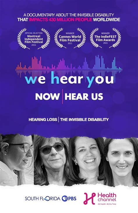 Shari Eberts On Linkedin So Excited That Our Hearing Loss Documentary We Hear You Will Be