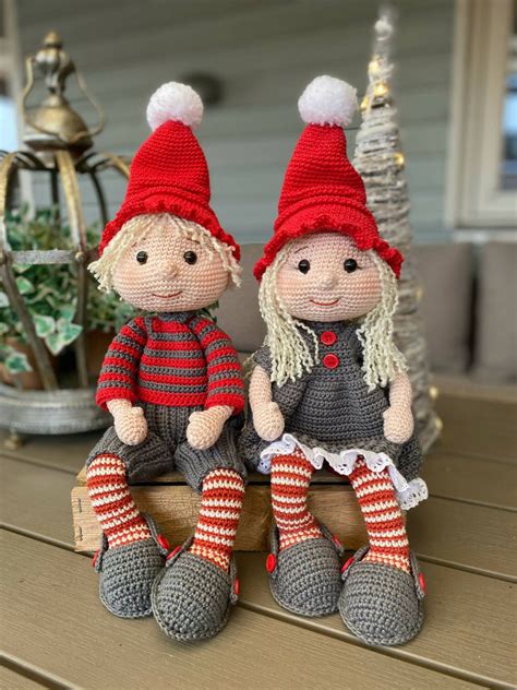 Only In Danish Juledukker Cille And Casper Hækleopskrifter