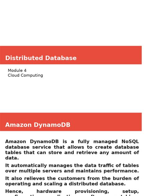 module 4 2 distributed db pdf databases scalability