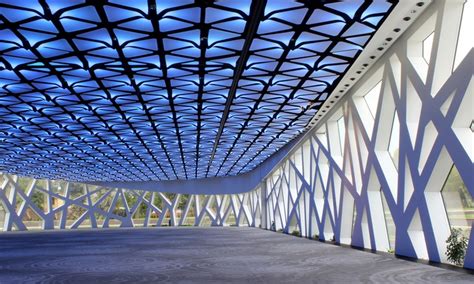 Organiczne światło Nad Narwią Lednewspl Futuristic Star Tunnel