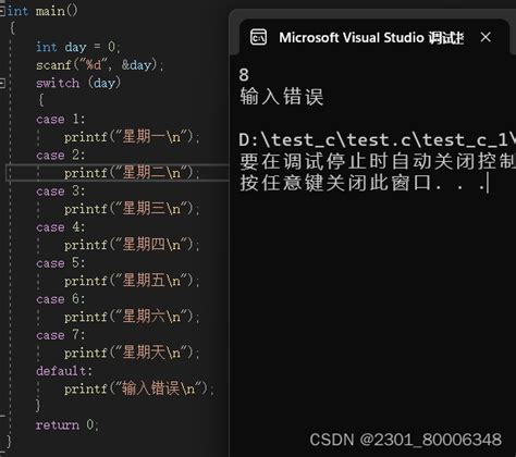 C语言基础：if Else与switch语句的分支与循环结构 Csdn博客