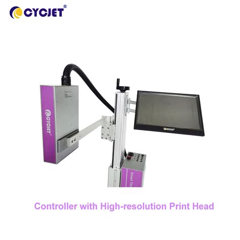 Cardboard UV High Resolution Inkjet Printer QR Code Printing Machine Mm