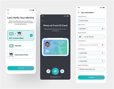 Ekyc With Ocr And Liveness Detection On Behance