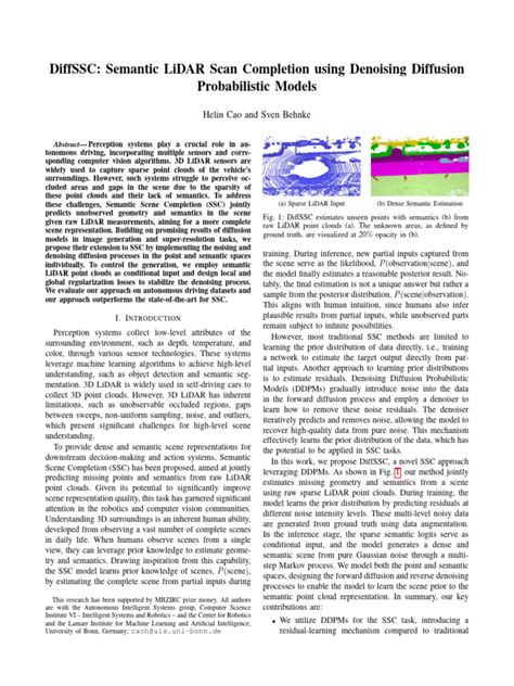 Diffssc Semantic Lidar Scan Completion Using Denoising Diffusion