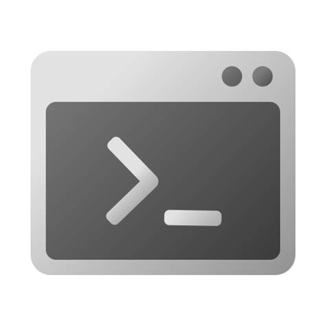 Terminal Console Emulator Code Prompt Command Line Icon