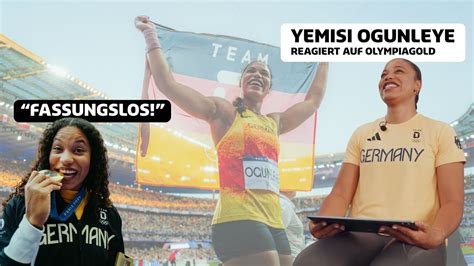 Yemisi Ogunleye Reagiert Auf Olympia Gold In Paris Momente Für Die