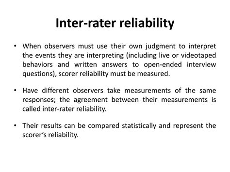 Ppt Reliability And Validity Powerpoint Presentation Free Download