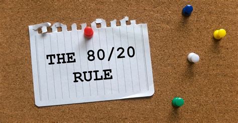 80 20 rule relationships definition origin how to apply and much more