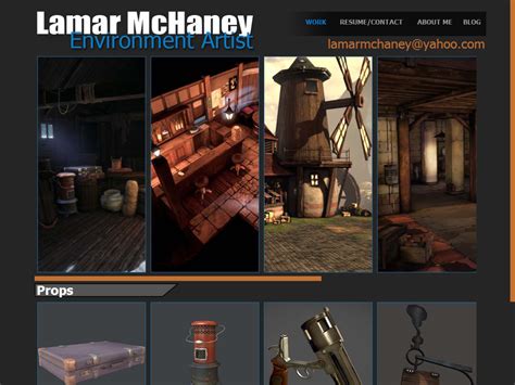 New Environment Art Portfolio Site — Polycount