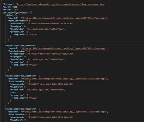 Build And Deploy Spfx Form Customizer Kamil Rithaler