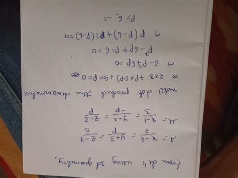 Problem The Line Whose Vector Equations Are Vec R I J K Lambda I