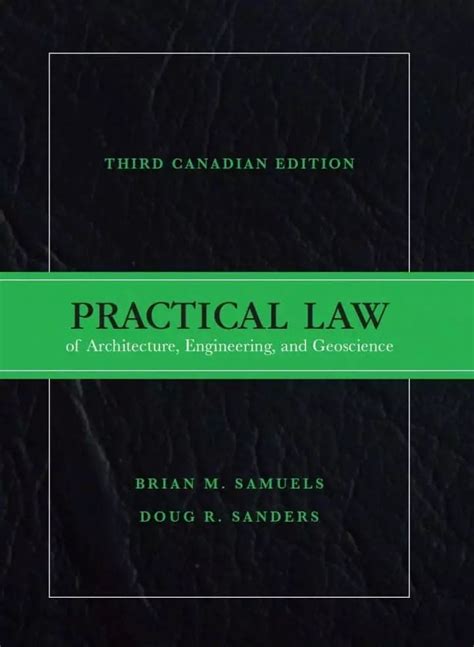 Available Practical Law Of Architecture Engineering And Geoscience