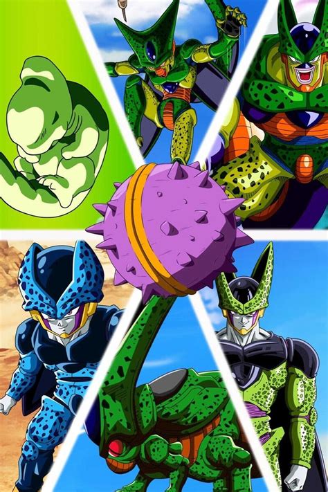 Cellule Dbz Toutes Formes Figurines Daction En Pvc Dragon Ball Z