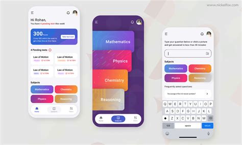 Educational App Mobile App Concept Figma
