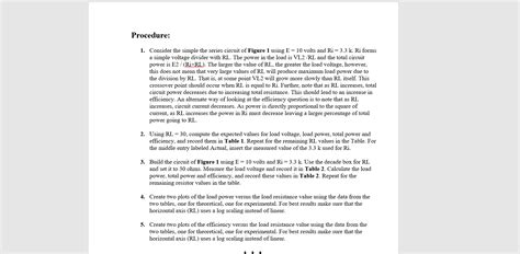solved procedure 1 consider the simple the series circuit