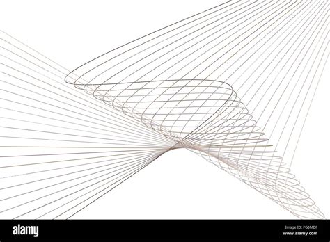 Abstract Line And Curve Geometric Pattern Colorful And Artistic For