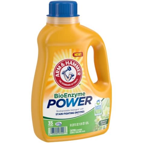 Arm And Hammer Bio Enzyme Power Liquid Laundry Detergent 61 25 Fl Oz