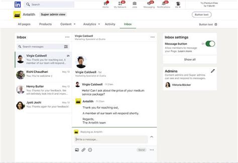 🙋🏽‍♀️ Dipali Patel On Linkedin Linkedin Launches Dms For Company Pages