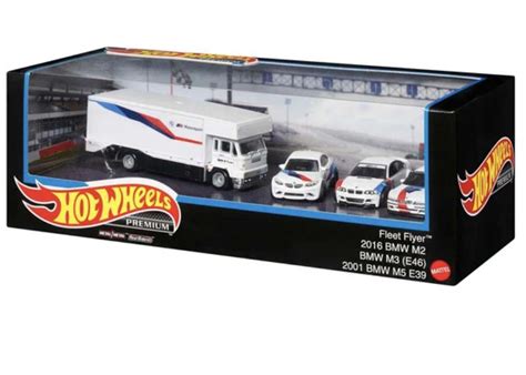 Hot Wheels Premium Bmw Display Diecast Collection 4 Pack 1 64 Us