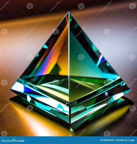Glass Prism Ai Generatet Stock Image Image Of Glass 300839659