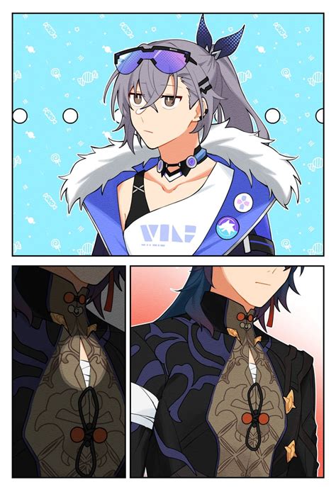 Silver Wolf And Blade Honkai And More Drawn By Natsuki Danbooru