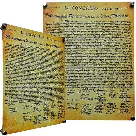 Declaration Of Independence Document Text