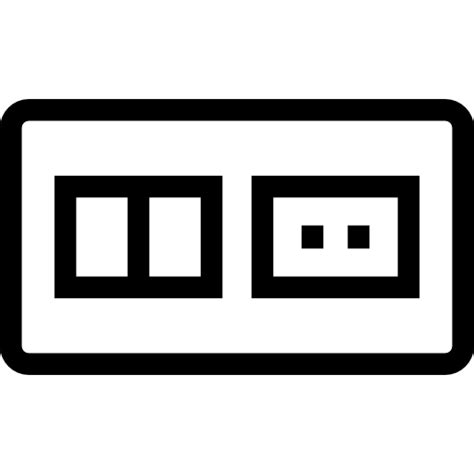 Switch And Electric Socket Icon
