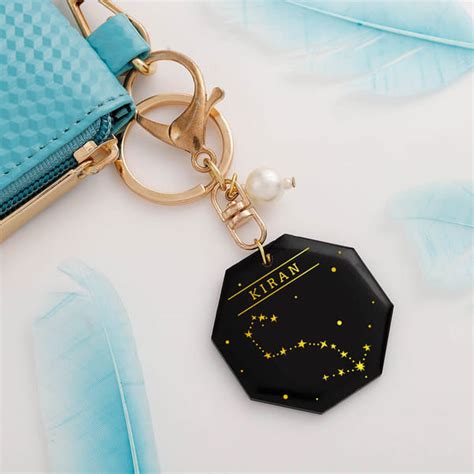 Buy Send Personalized Zodiac Constellation Keychain Scorpio Online