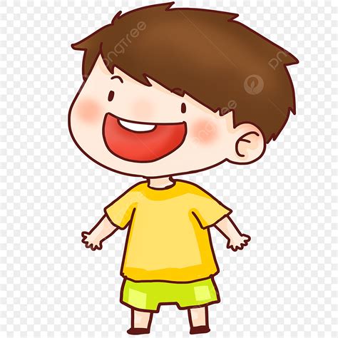 행복 한 작은 남자 일러스트 만화 그림 악당 미소 작은 만화 그림 웃는 그림 Png 일러스트 및 Psd 이미지 무료 다운로드 Pngtree