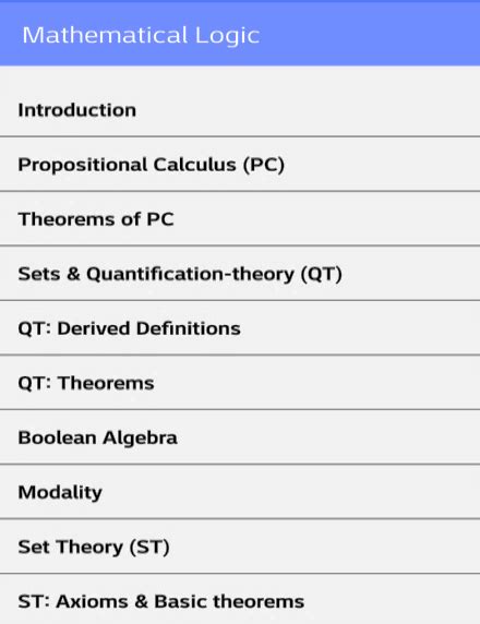 Mathematical Logic Application Download Scientific Diagram