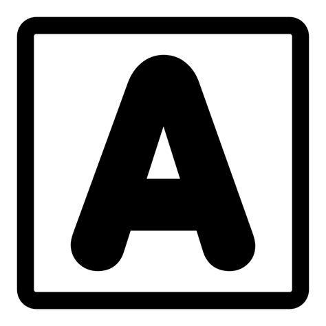 Mono Text Bold Openclipart