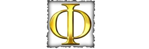 Golden Ratio Symbol