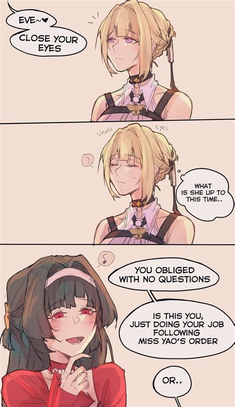 Evelyn Chevalier And Astra Yao Zenless Zone Zero Drawn By Bblanckett Danbooru