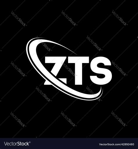 Zts Logo Letter Design Royalty Free Vector Image