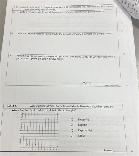 Solved 6 7 5 7 5 Write An Explicit Function Rule To