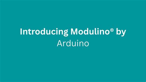 Introducing Arduino Modulino Modular Boards For Smarter Faster