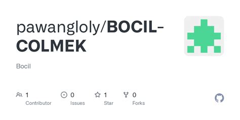 GitHub Pawangloly BOCIL COLMEK Bocil