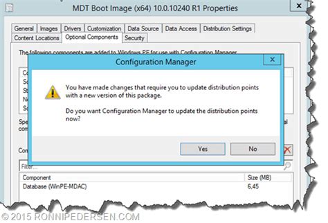 MDT 2013 Update 1 Bug WinPE MDAC Are Not Added To The MDT Boot Image RONNIPEDERSEN COM