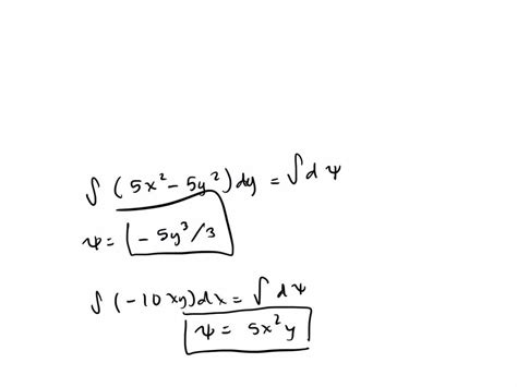 SOLVED Prove That The Velocity Potential And The Stream Function For A Uniform Flow Equations