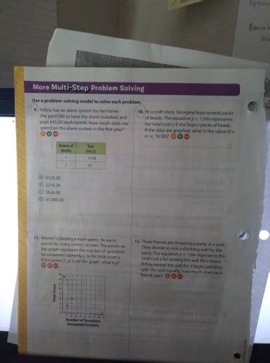 Solved More Multi Step Problem Solving Use A Problem Solving Chegg Com