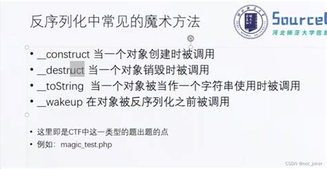 php序列化与网络安全实践 csdn博客