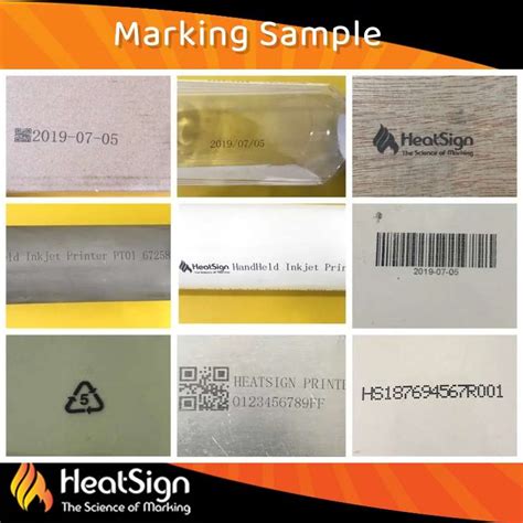Easy Affordable Portable Handheld Inkjet Printer Heatsign