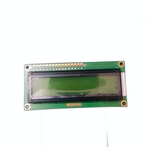 X Character Green Backlight LCD Display For Electronic Components At Piece In Agra