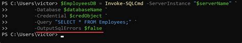 Getting Started With Powershell Invoke Sqlcmd Command
