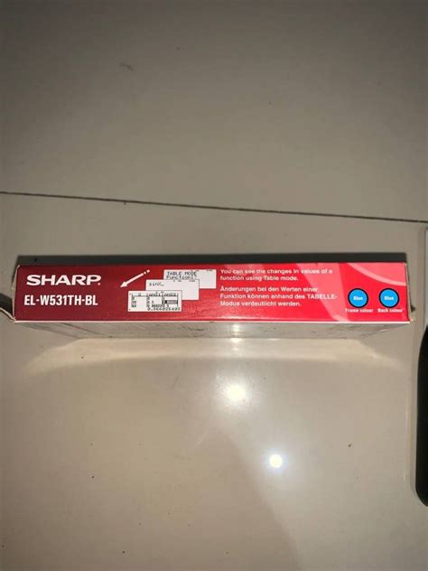 Sharp Scientific Calculator Hobbies And Toys Stationary And Craft