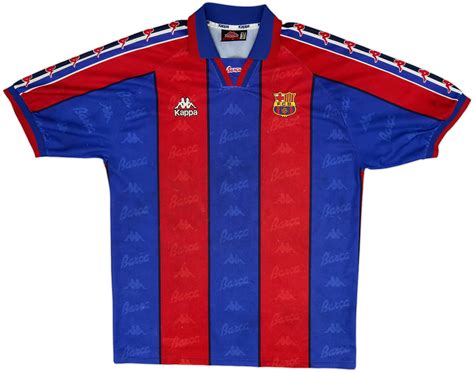 1995 97 Barcelona Home Shirt 710 Xl