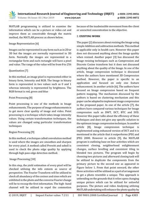 Irjet Matlab Based Multi Feature Extraction In Image And Video