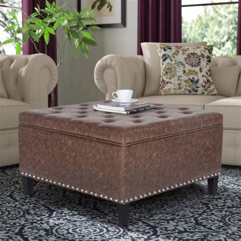 51 Tufted Ottomans And Stools That Every Versatile Home Needs