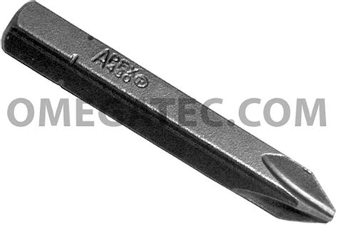 X Apex Phillips Hex Insert Bits